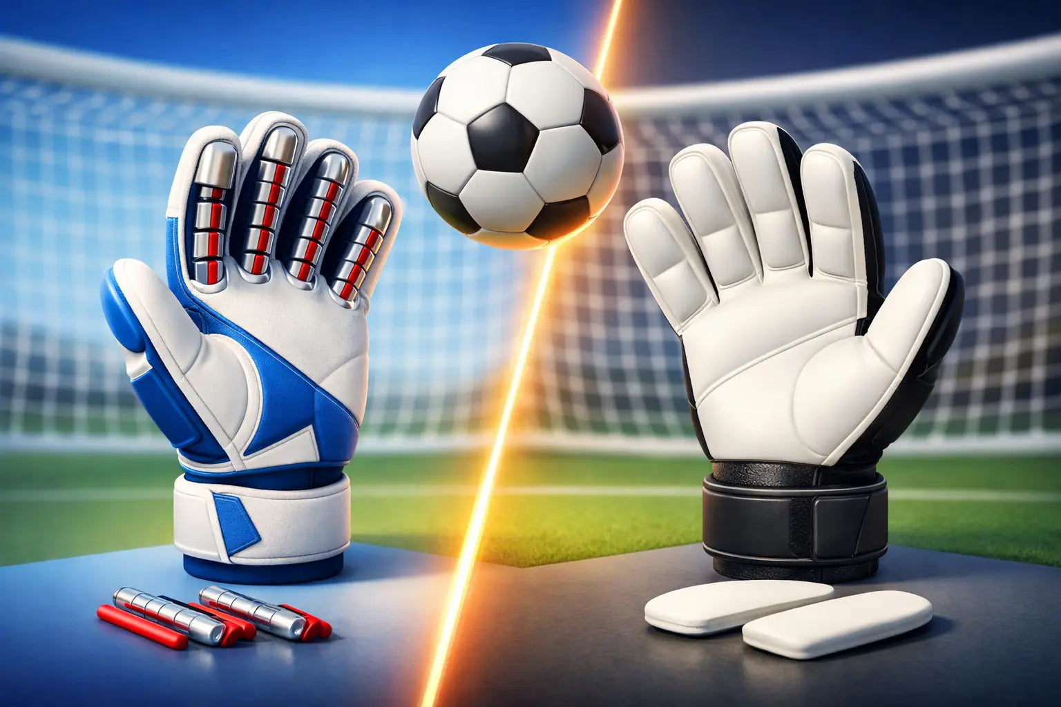 Finger Save vs Regular Gloves – SJSGoalkeeping
